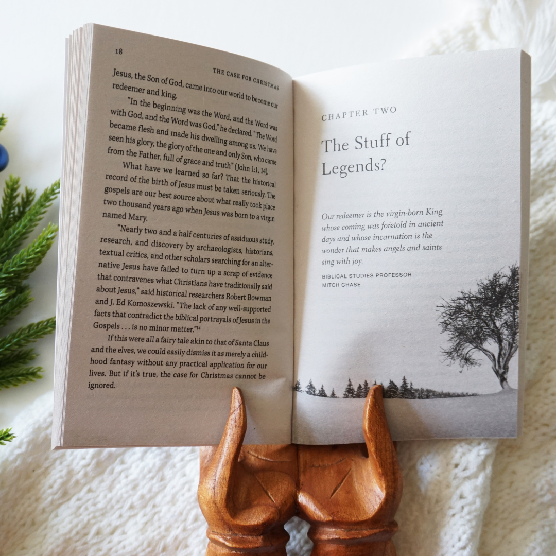 The Case for Christmas Bible Study Guide + Book + Journal + Bible Prem ...