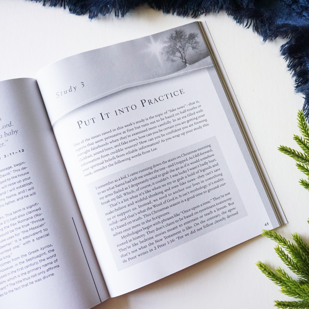 The Case for Christmas Bible Study Guide + Book + Journal + Bible Prem ...