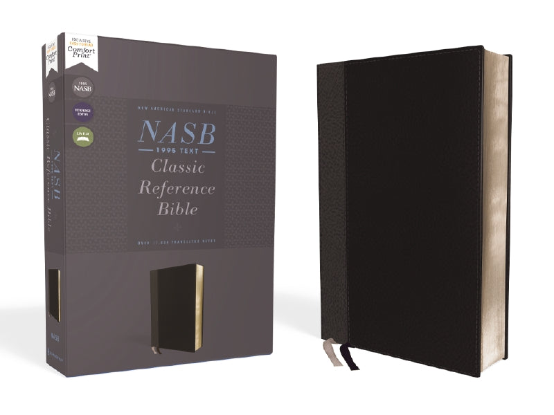 NASB, Classic Reference Bible, Red Letter Edition, 1995 Text, Comfort ...