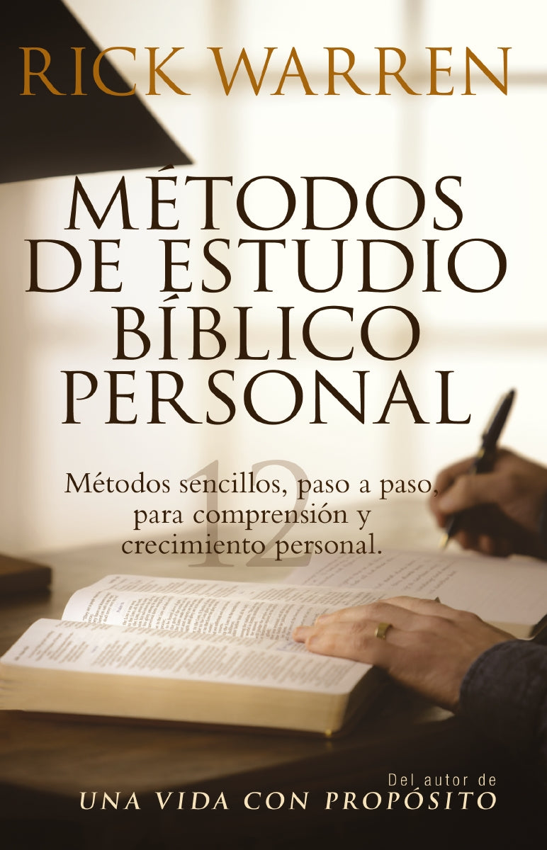 Métodos de estudio bíblico personal: Métodos sencillos, paso a paso pa ...